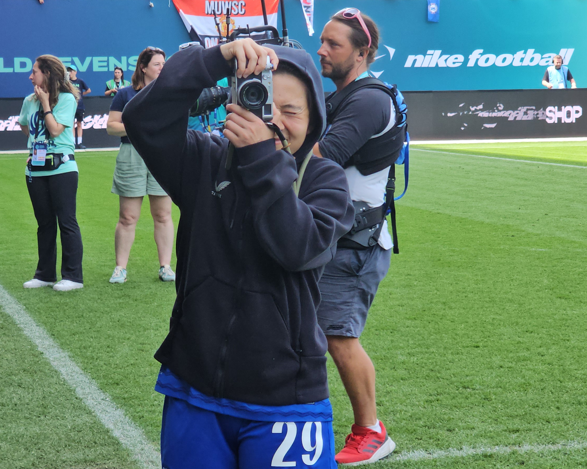 Women in Football - Amy and Nirali capture the best of World Sevens ...